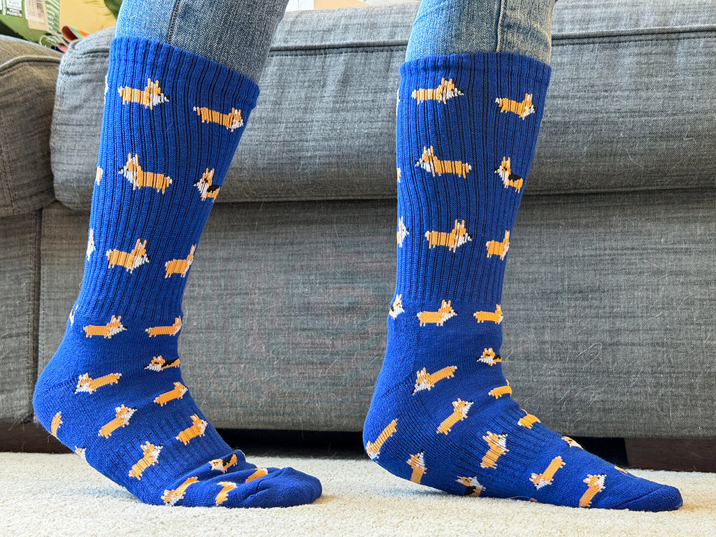 Crew Socks: Corgis Galore! – Corgi On Fleek