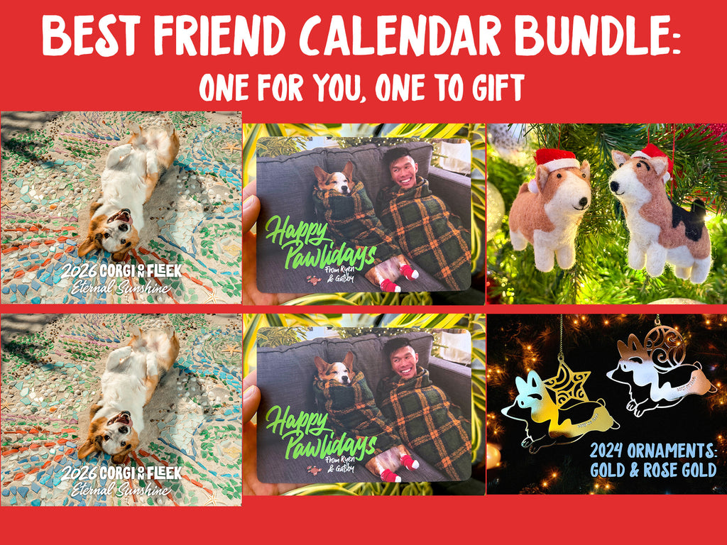 Best Friend Calendar Bundle - Save $20 – Corgi On Fleek