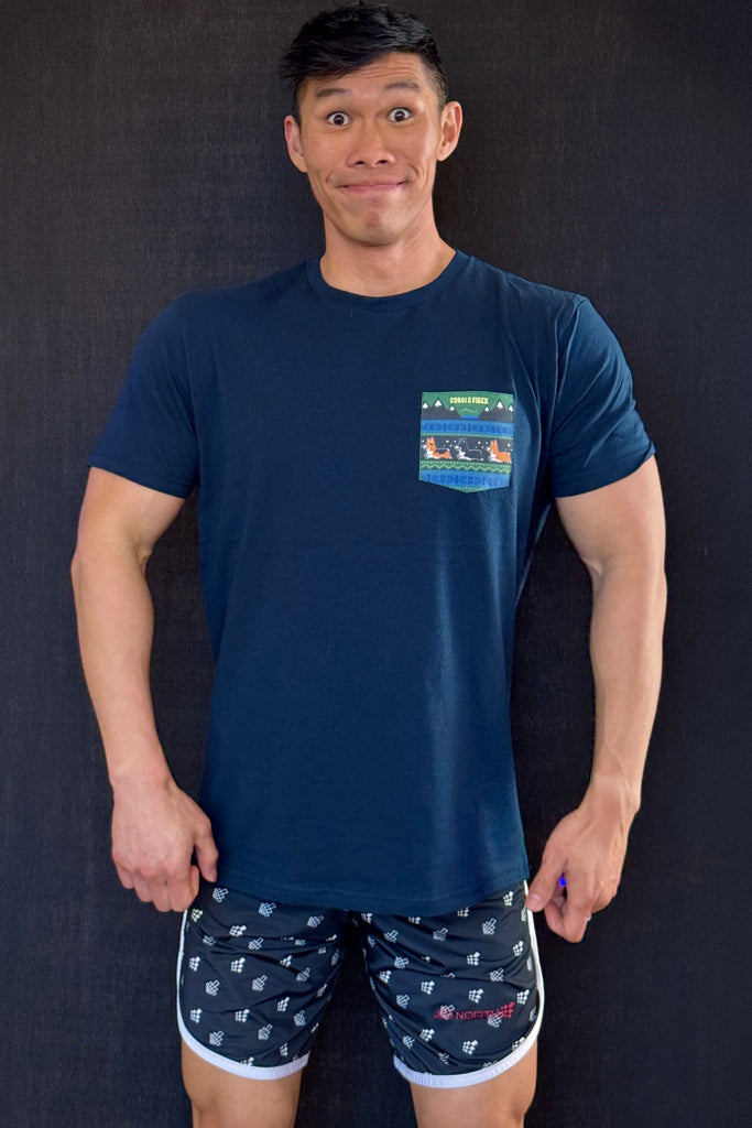 Corgi Wilderness Premium Pocket T-Shirt – Corgi On Fleek
