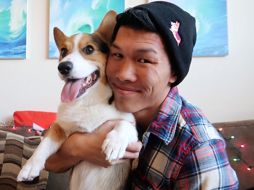 Gatsby Corgi Embroidered BEANIE HAT [Limited Edition] – Corgi On Fleek